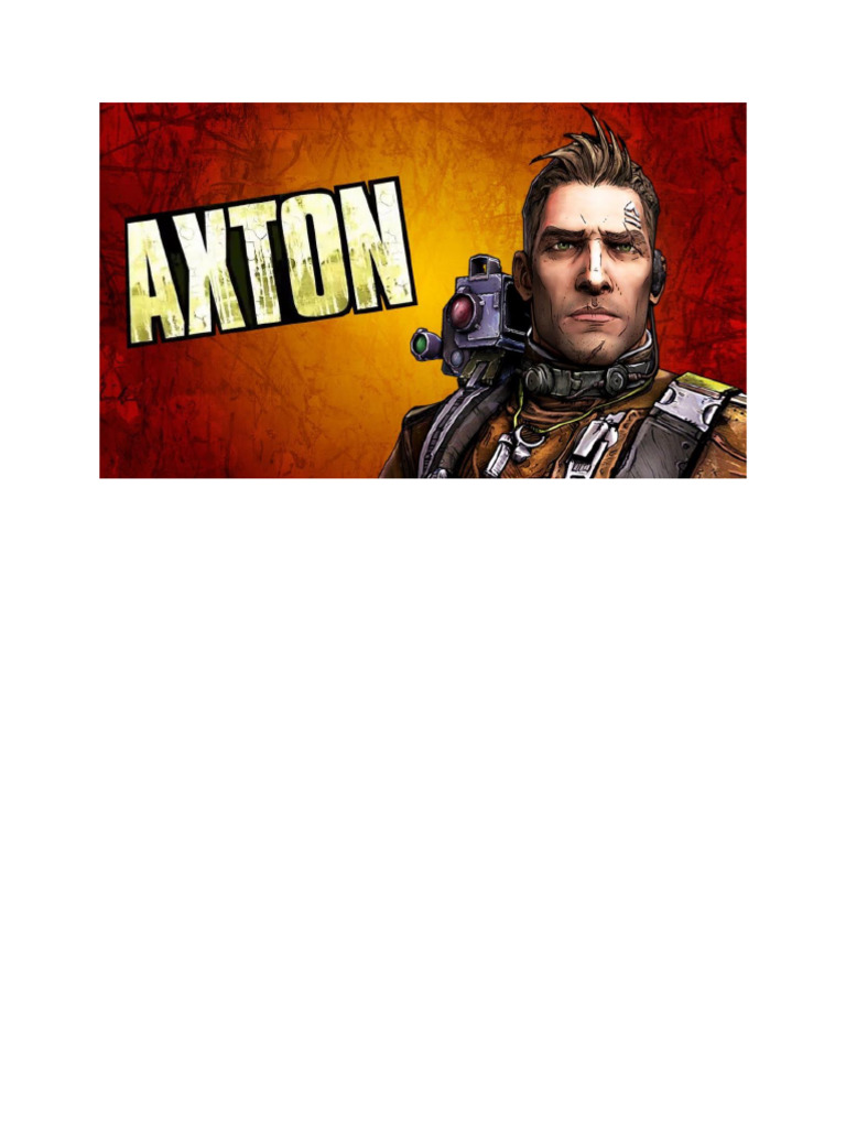 Axton - Borderlands 2 | PDF
