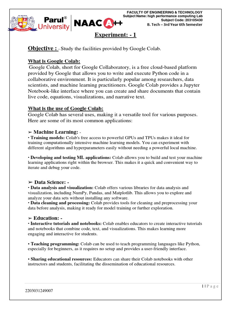 Hpc Final Pdf Computer Cluster Supercomputer