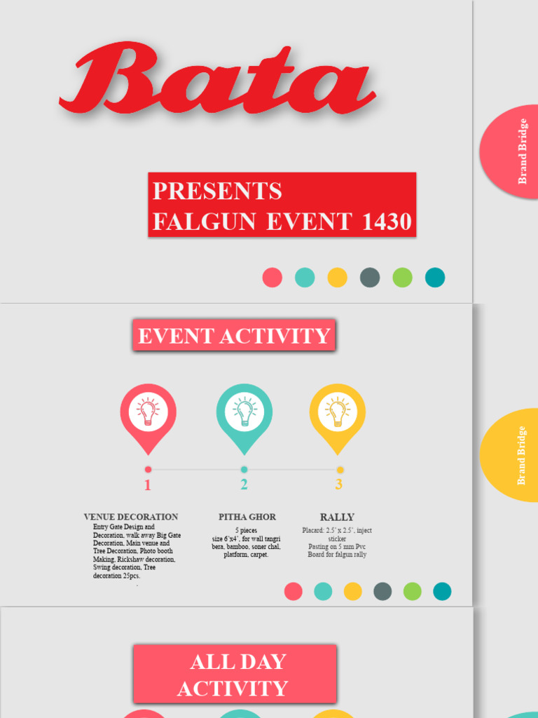 Falgun Event 1430: Venue Decor & Activities | PDF
