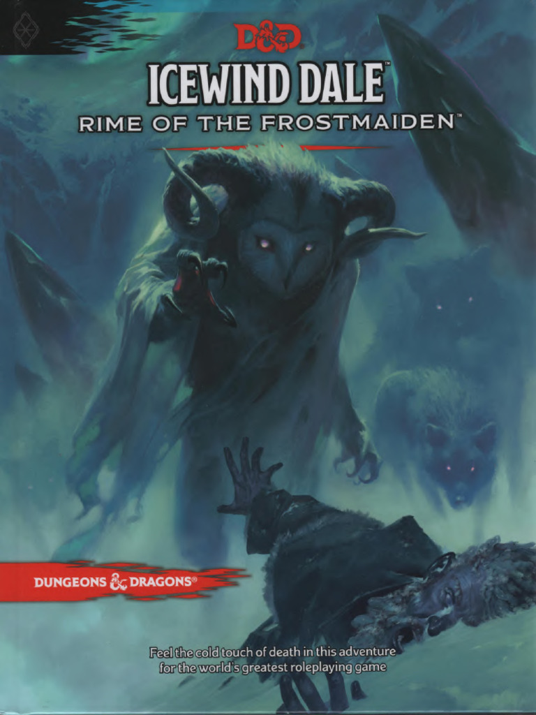 DND 5e Icewind Dale Rime of The Frostmaiden | PDF