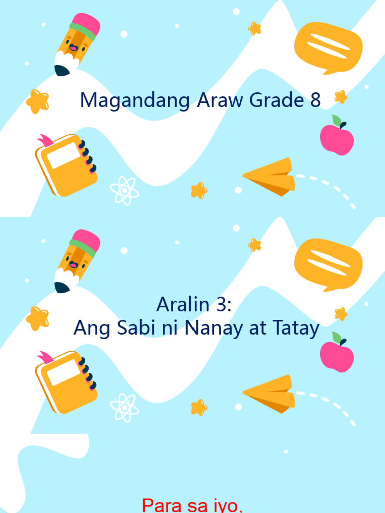 ESP 8 - Aralin 3 | PDF