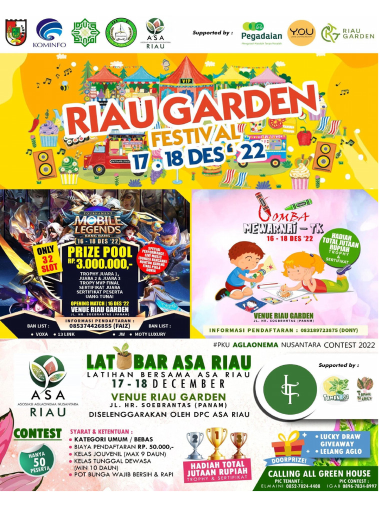 Proposal Tournament Mobile Legend Dan Lomba Mewarnai Riau Garden 2022 ...
