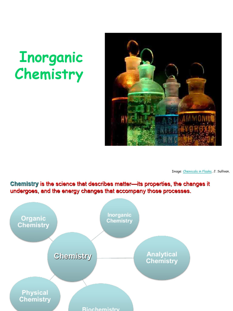 Inorganic-Chemistry-Lesson 1 | PDF | Chemical Bond | Chemical Compounds