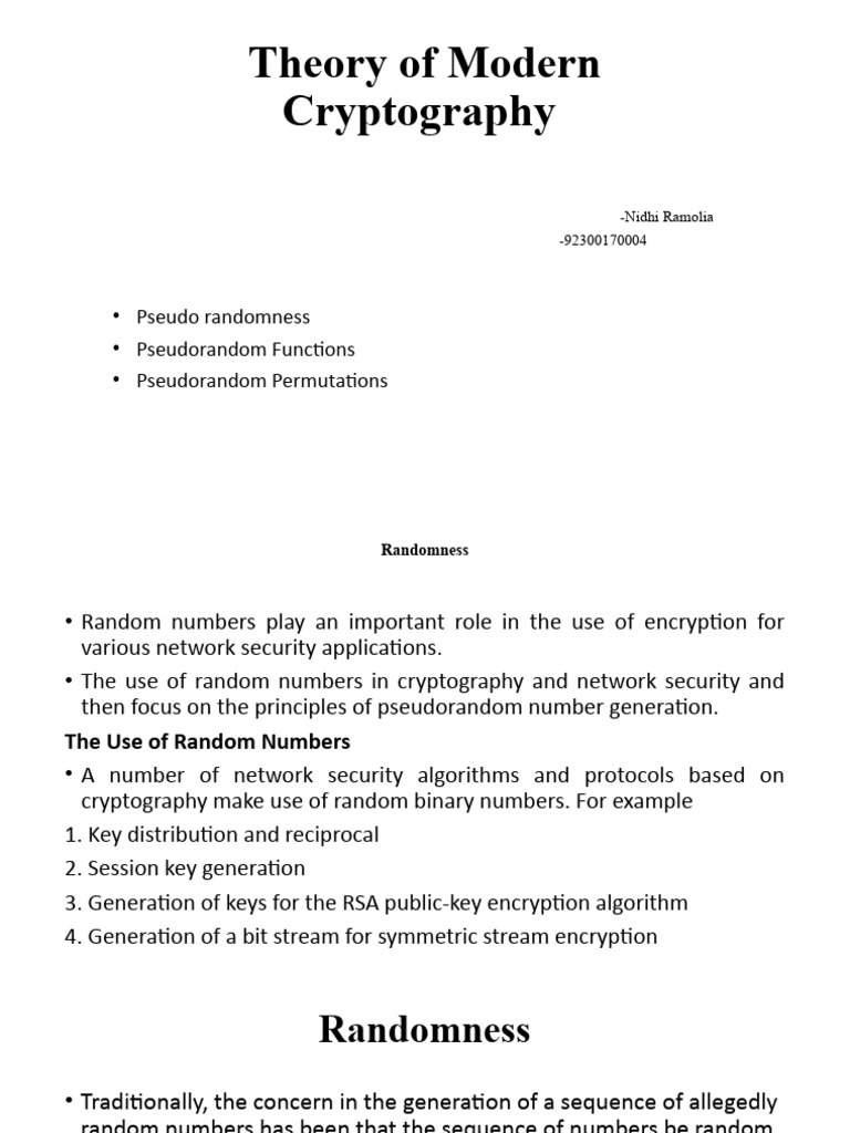 TMC Presentation | PDF | Cryptography | Computer Science