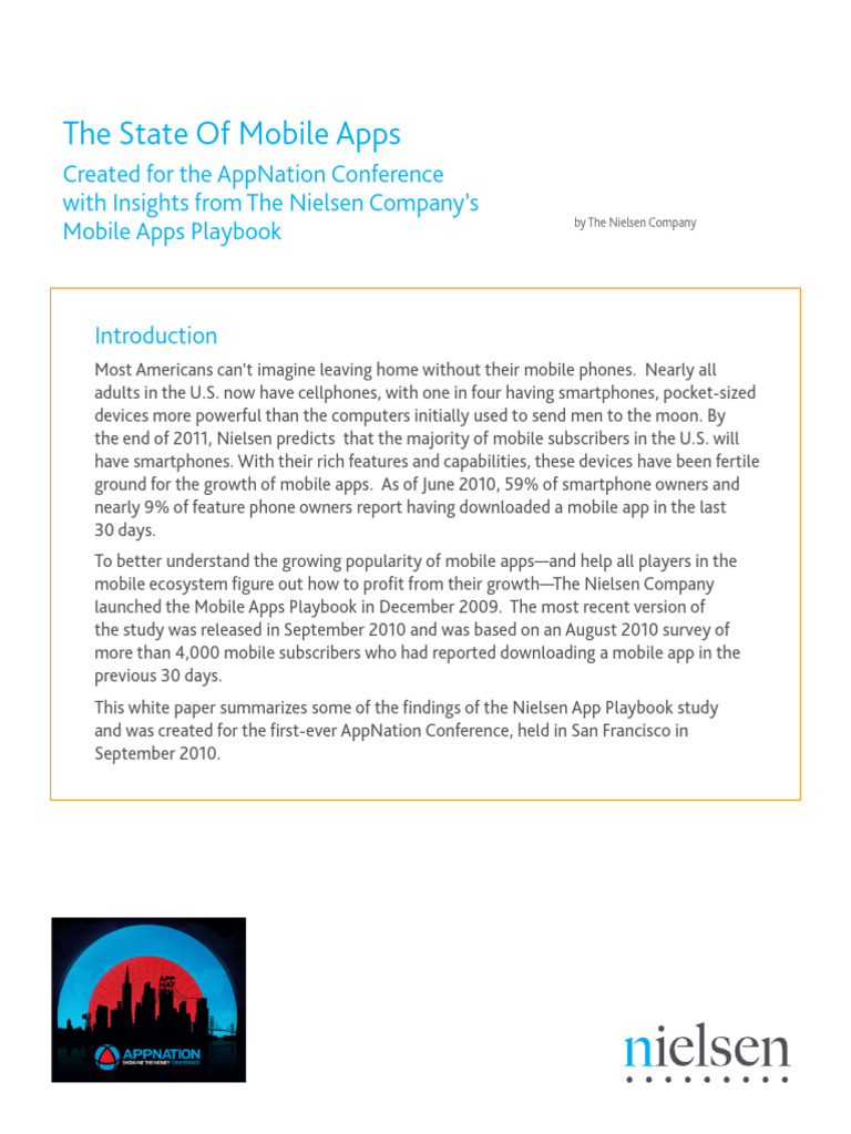 Mobile App Trends & Insights 2010 | PDF | Mobile App | Smartphone