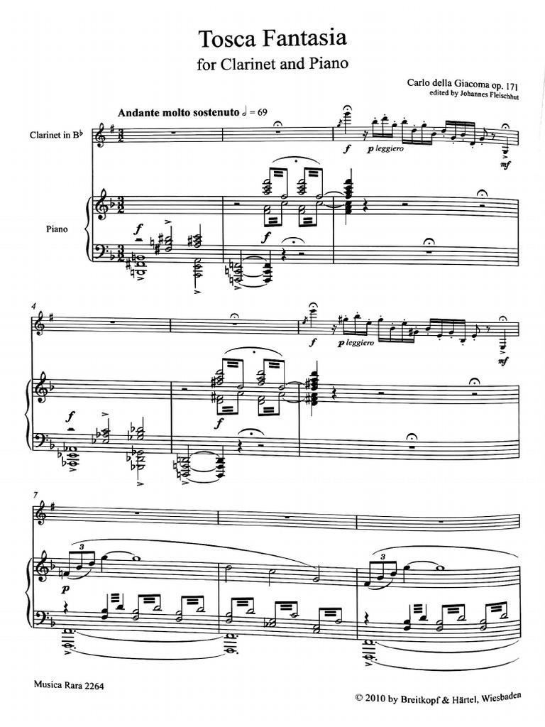 Tosca Fantasia | PDF