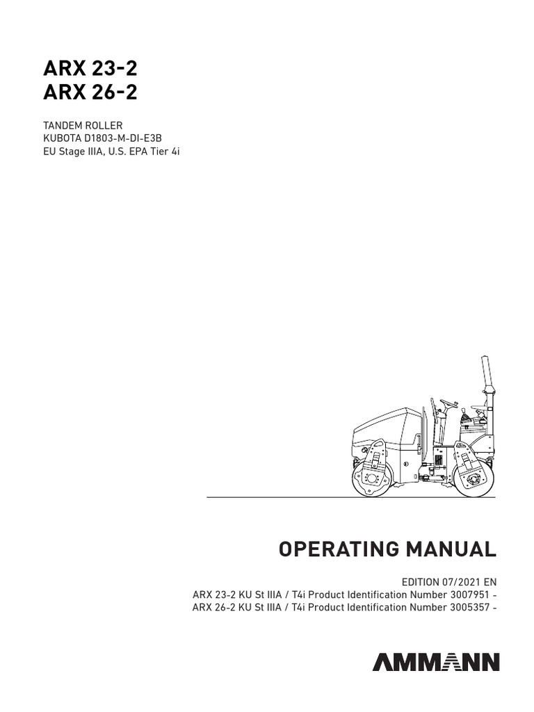 Ammann Arx 23-2 - Arx 26-2 | PDF