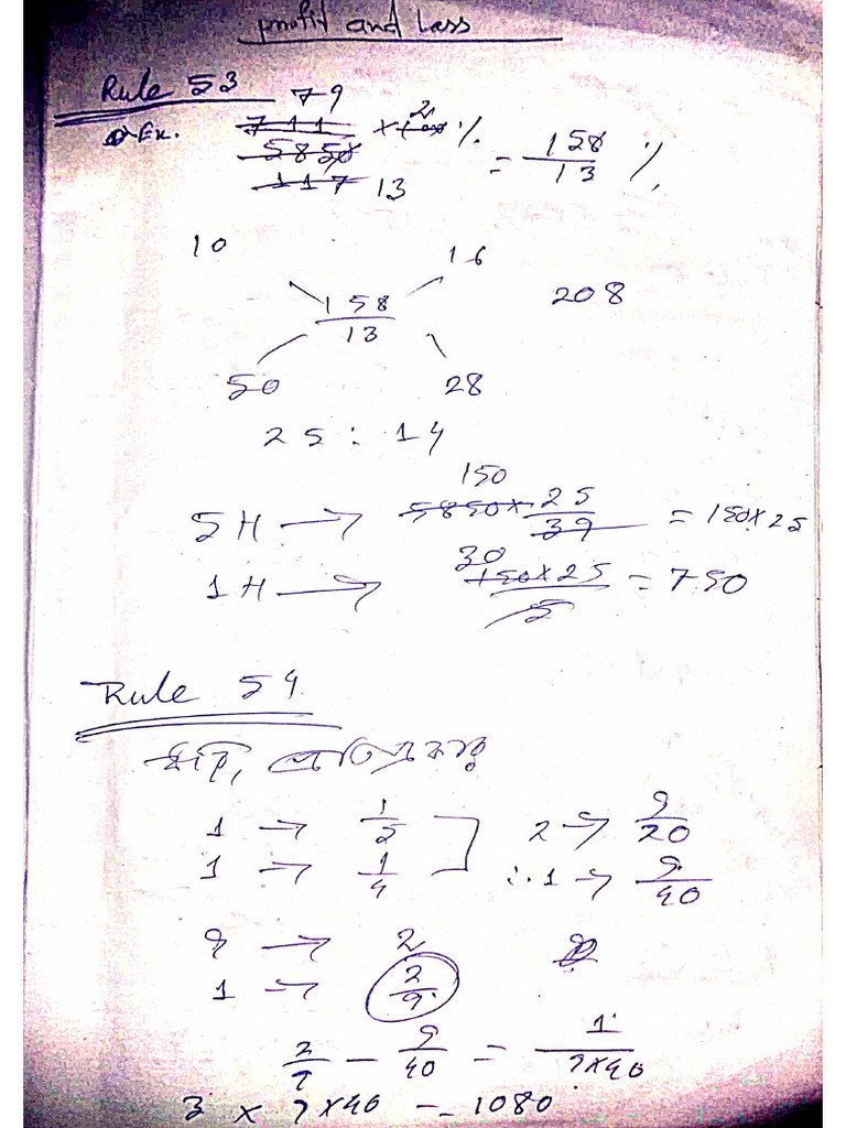 Profit and loss problem solve | PDF