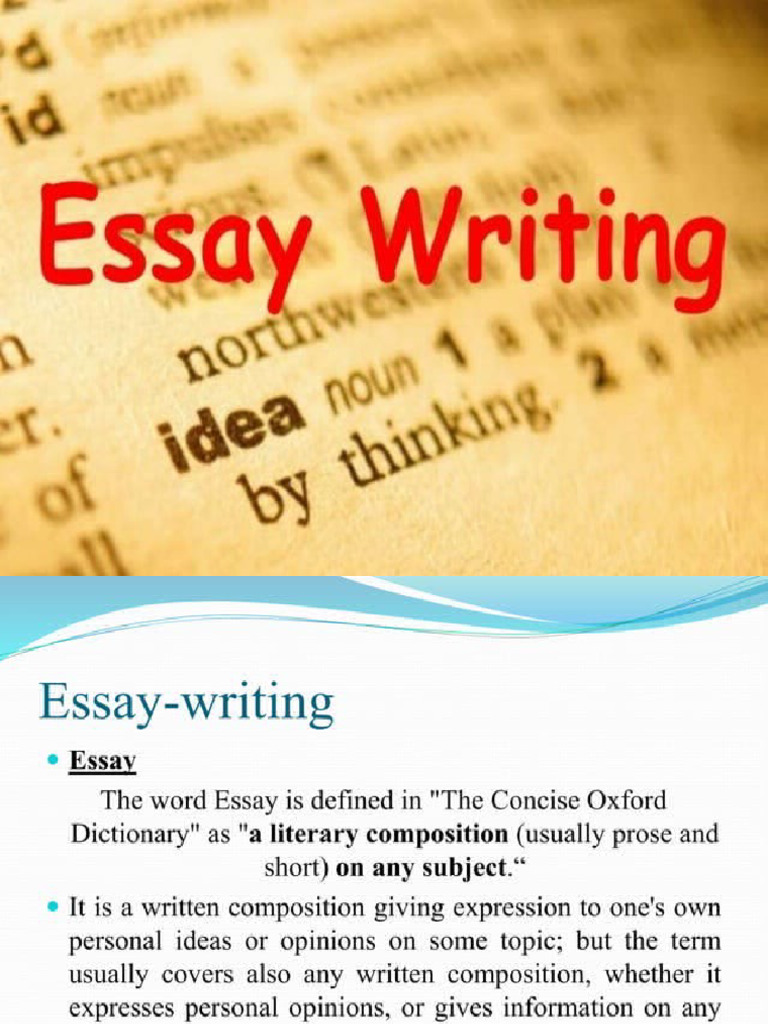 Essay Writing | PDF