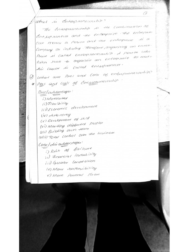 Entrepreneurship Assignment 1 | PDF