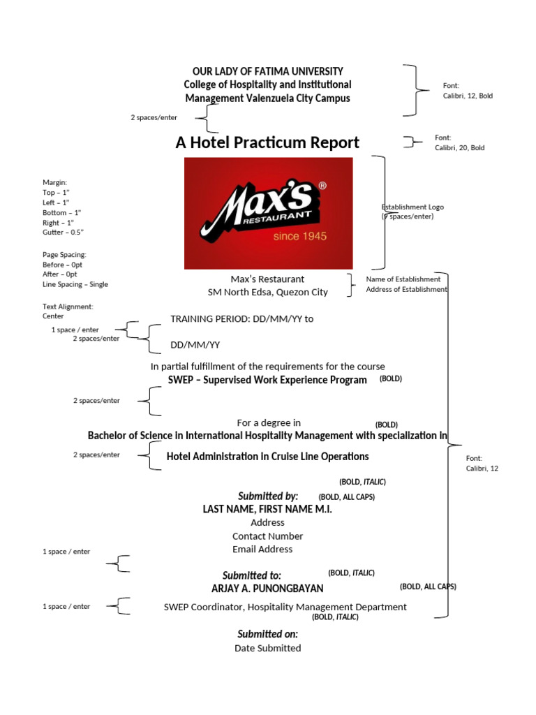 Practicum Report Format 2023 | PDF | Software | Computing