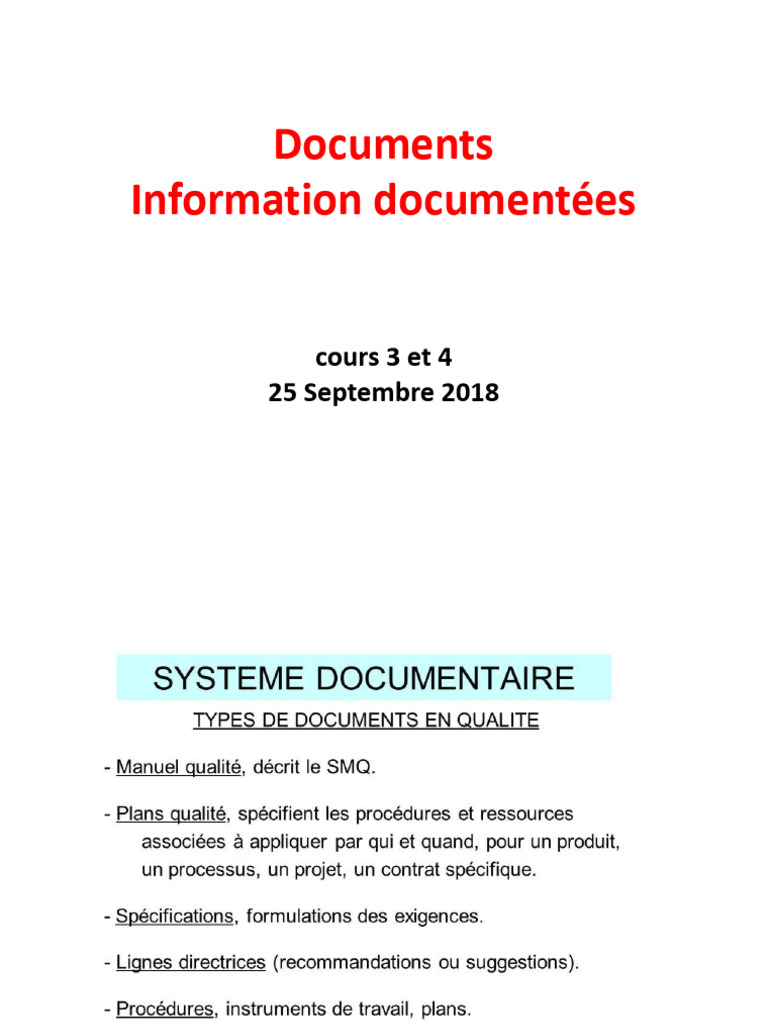 3 Et 4 Cours Logigramme Et Procédure | PDF | Workflow | Informations