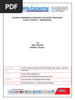 STP Plant Design Model | PDF | Sewage Treatment | Industrial Processes