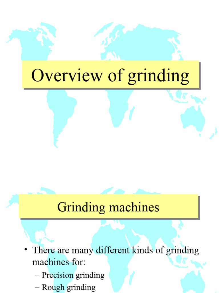 Grinding Mechanism | PDF | Grinding (Abrasive Cutting) | Abrasive