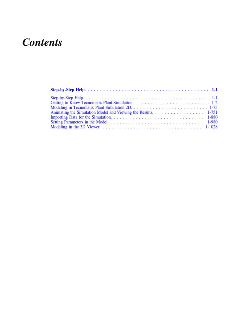 Plant Simulation Step-By-Step ENU | PDF | Simulation | Mathematical ...