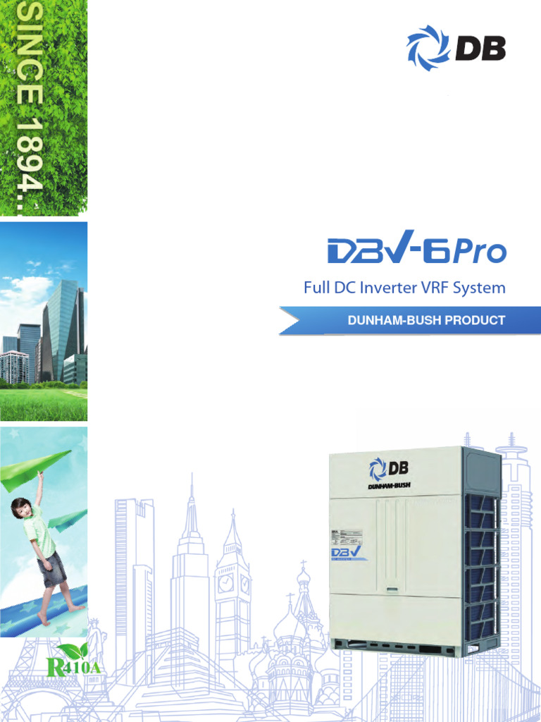 DBV-6Pro R410a 50Hz MS0347A-0624 Lo | PDF | Power Supply | Power Inverter