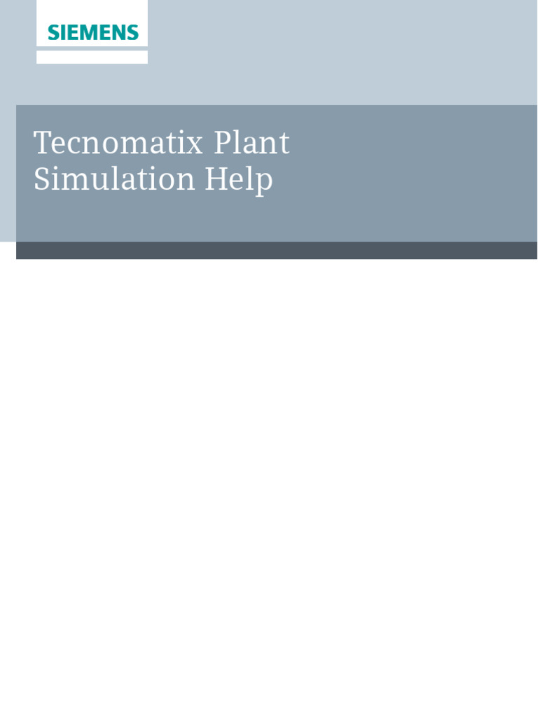 Plant Simulation Reference Help 14 ENU | PDF | Computing | Software
