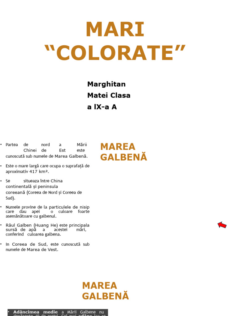Mari Colorate | PDF