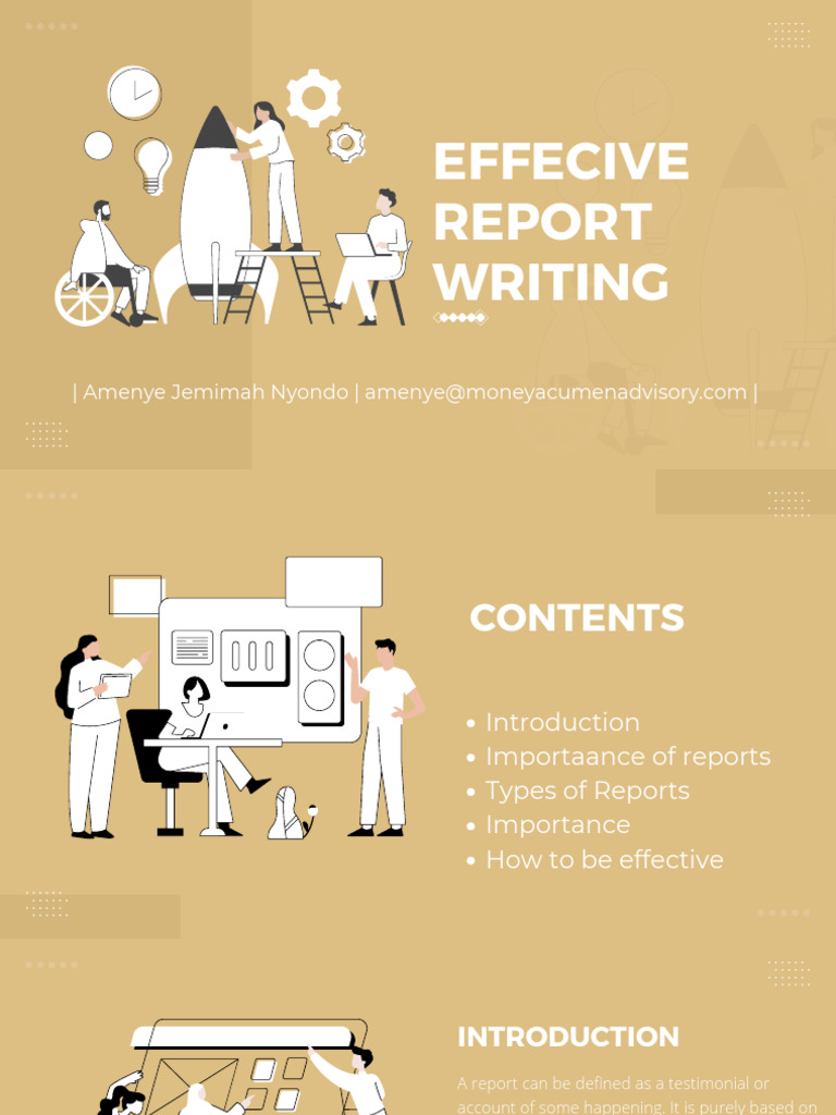 Effective Report Writing | PDF | Request For Proposal | Cognition