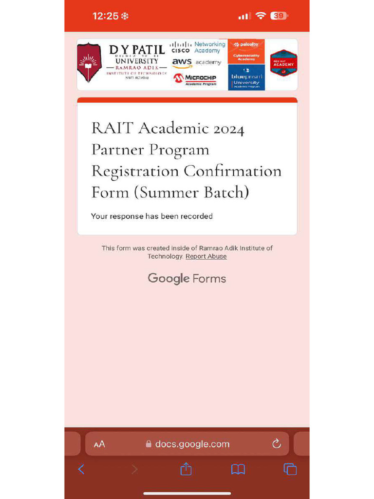 Successful Registration | PDF