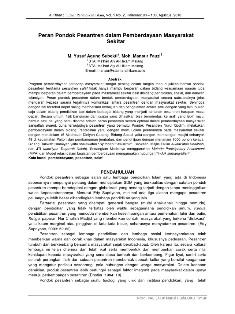 Sitizakiyahmufidah, PAK MANSUR | PDF