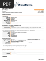 Oxygen Safety Data Sheet (SDS) | PDF | Oxygen | Toxicity