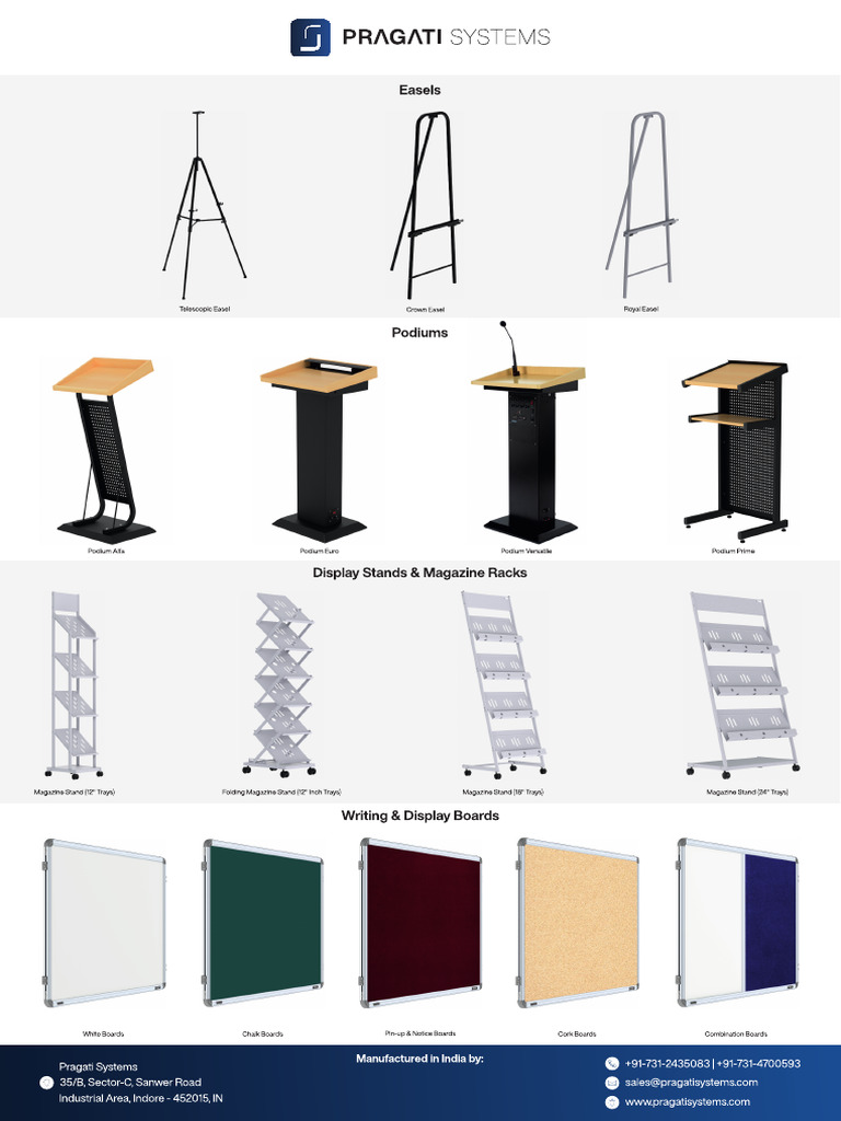 Pragati Systems Compact Catalogue - 2024 | PDF