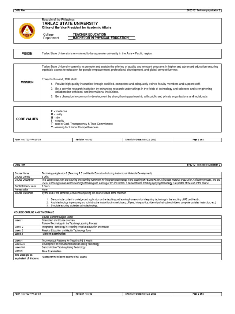 BPEd 121 Technology Application 2 1 | PDF | Educational Technology | Educational Assessment