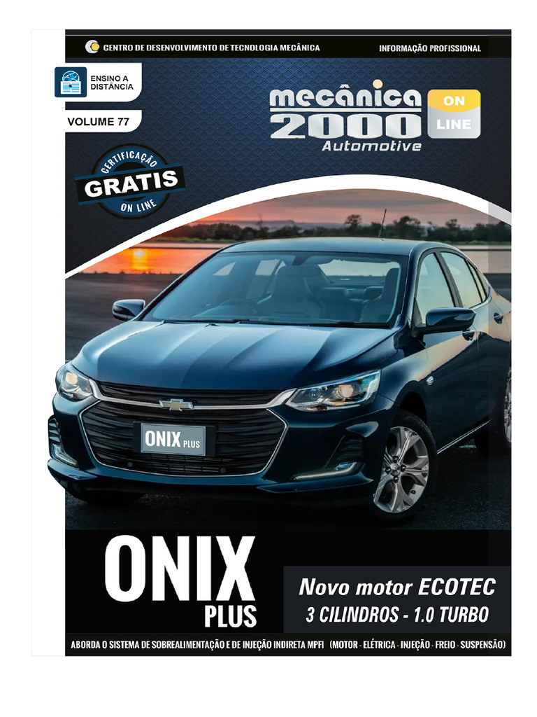 Onix Plus 1.0 Turbo 3 Cilindros ECOTEC | PDF