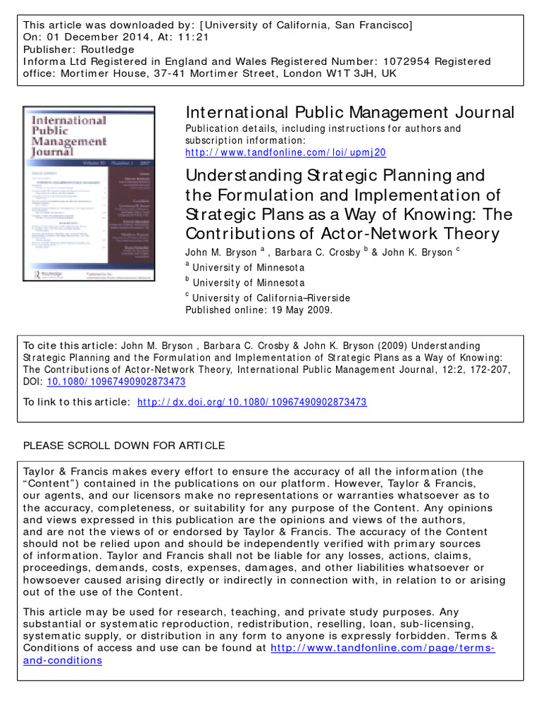 Formulation Strategic Planning | PDF | Strategic Planning | Cognitive ...