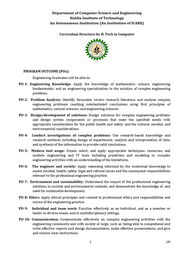B. Tech CSE Syllabus Updated | PDF | Depreciation | Automata Theory
