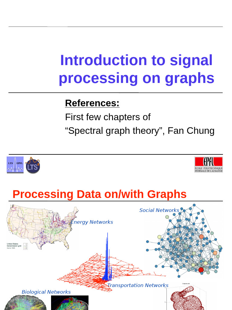 Slides - Introduction To Signal Processing On Graphs | PDF | Eigenvalues And Eigenvectors ...