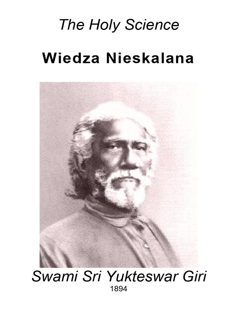 Wiedza Nieskalana - Swami Sri Yukteswar Giri (1894) | PDF