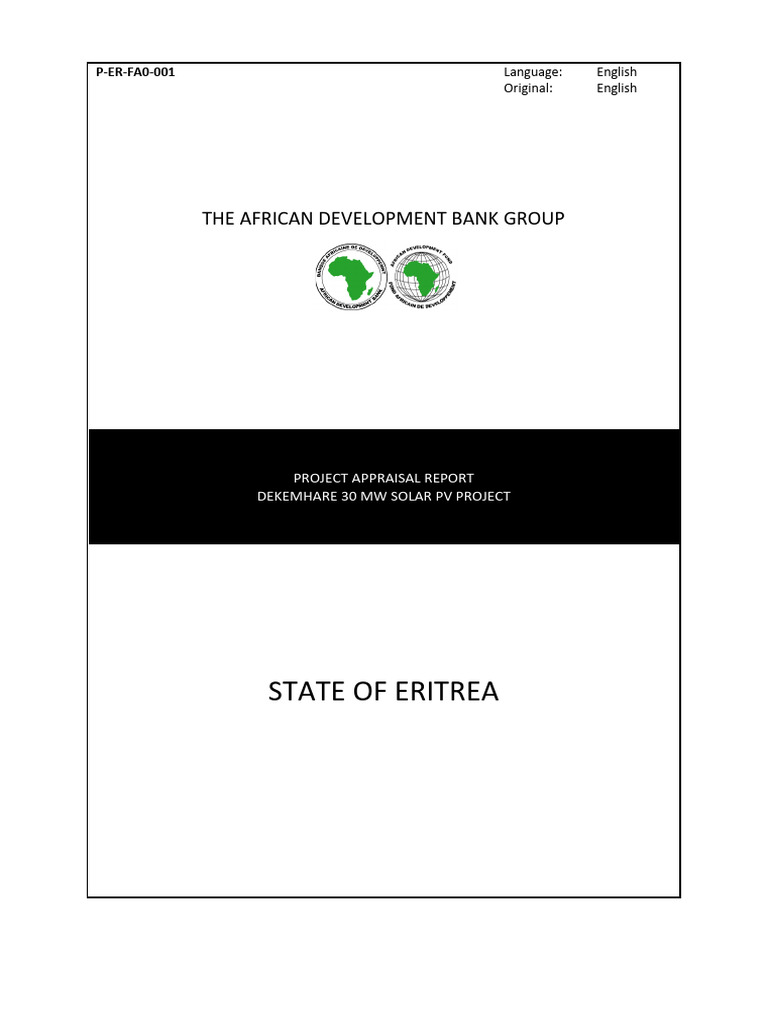 Dekemhare 30 MW Solar Project Overview | PDF | Renewable Energy ...