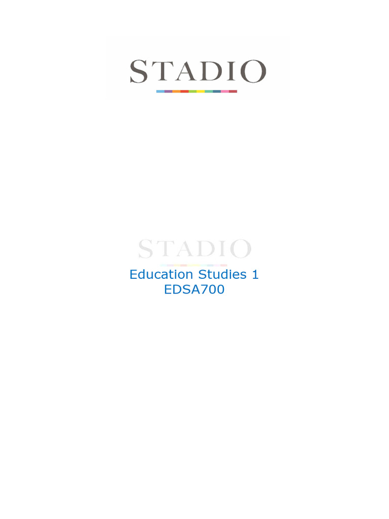 Overview of South African Education Studies | PDF | Educational ...