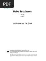 ESCO CO2 Incubator CCL-User Manual-V.u-feb2021 | PDF
