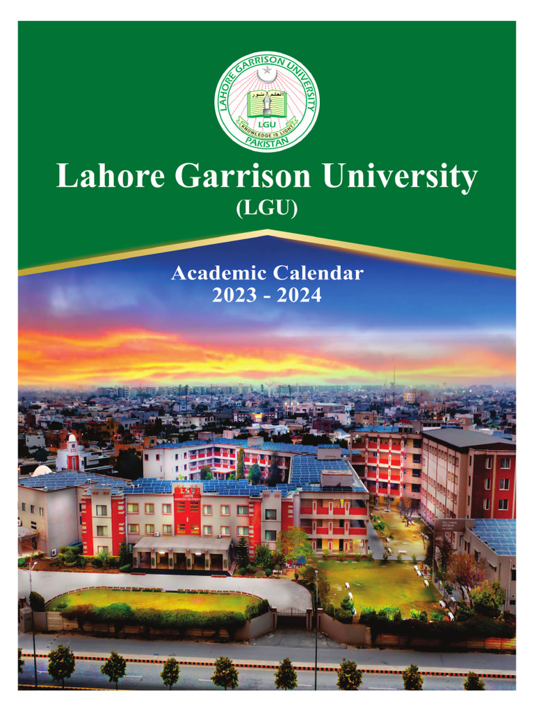 Academic Calendar 2023 24 | PDF