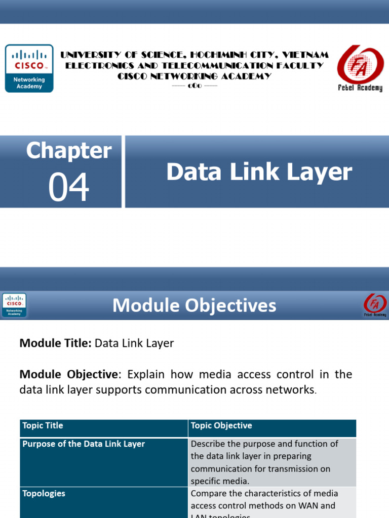 Chapter 4 - Data Link Layer | PDF | Network Topology | Computer Network