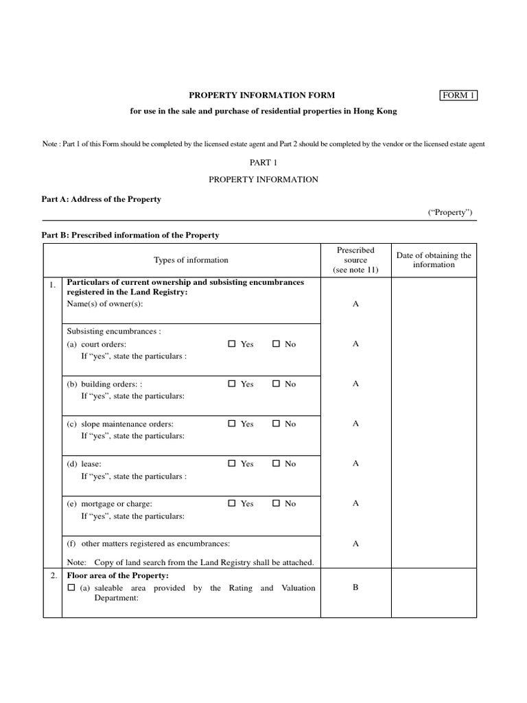 form1 | Download Free PDF | Lease | Leasehold Estate