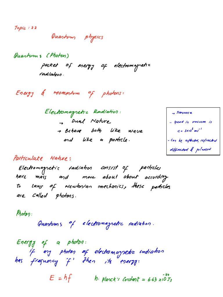 22 Quantum Physics | PDF