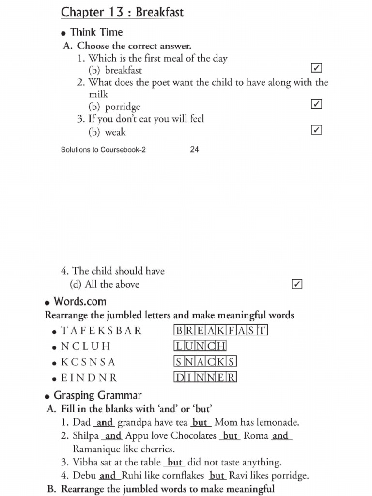 CH 13 Break Fast | PDF