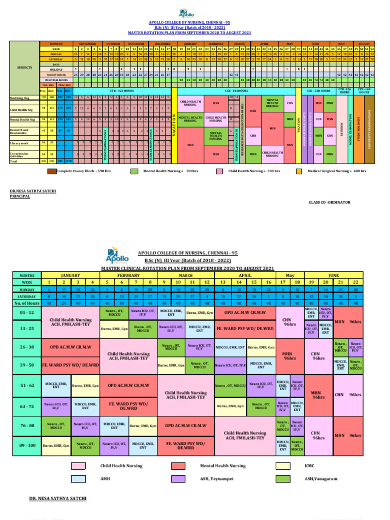 B.SC (N) III Year MRP & CRP 2018 - 2022 Batch Final | PDF | Vocational Education | Public Services