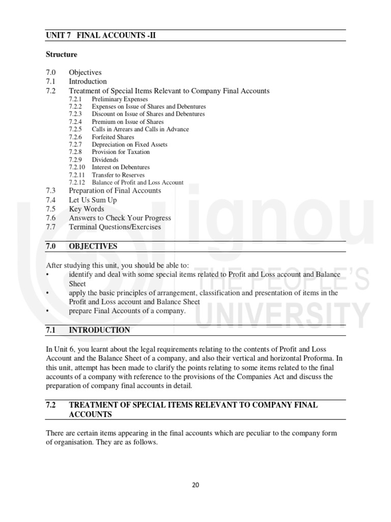Unit-7 | Download Free PDF | Dividend | Expense