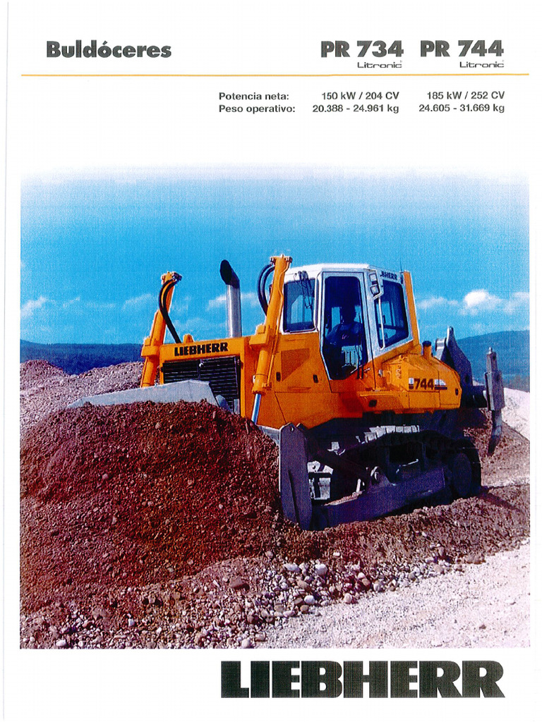 MANUAL_BULLDOZER_LIEBHER_PR734 | PDF
