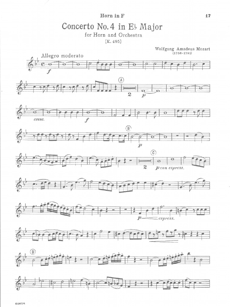 Mozart - 4.Conc | PDF