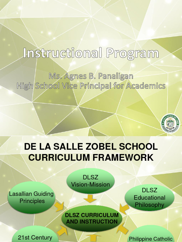 Hs Instructional-Program | PDF | Learning