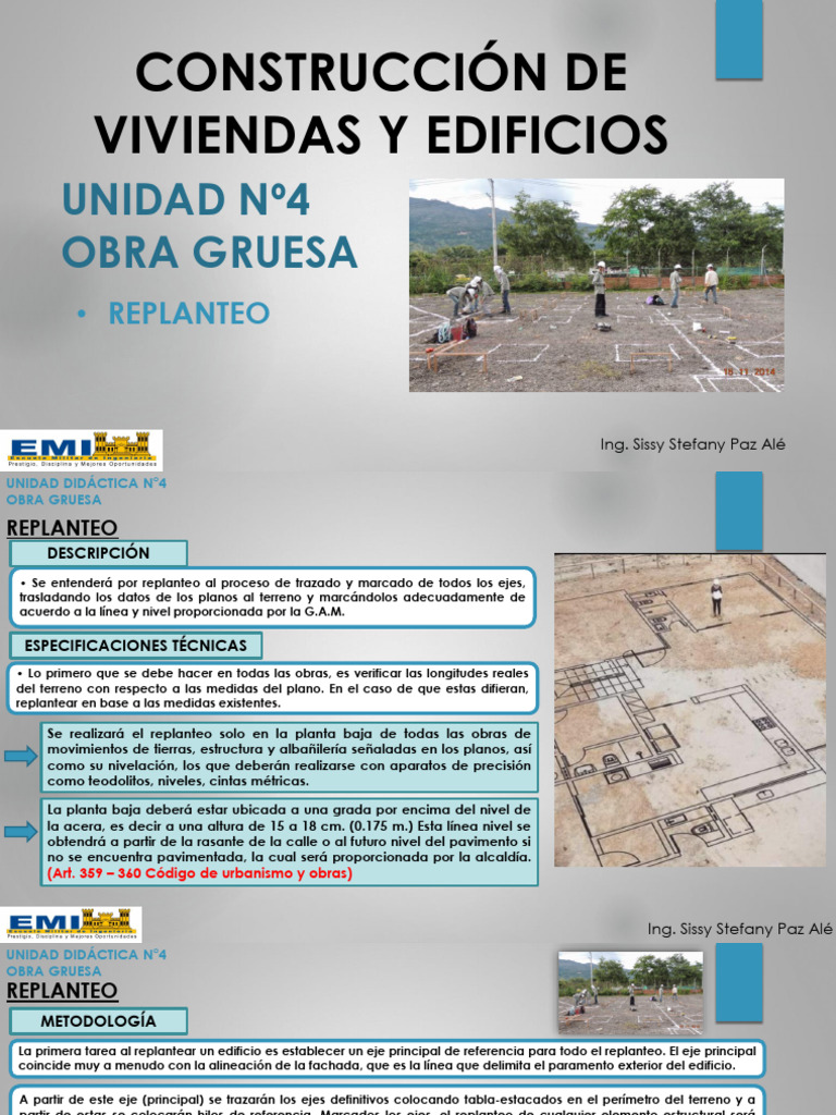 Tema 2 Replanteo | PDF