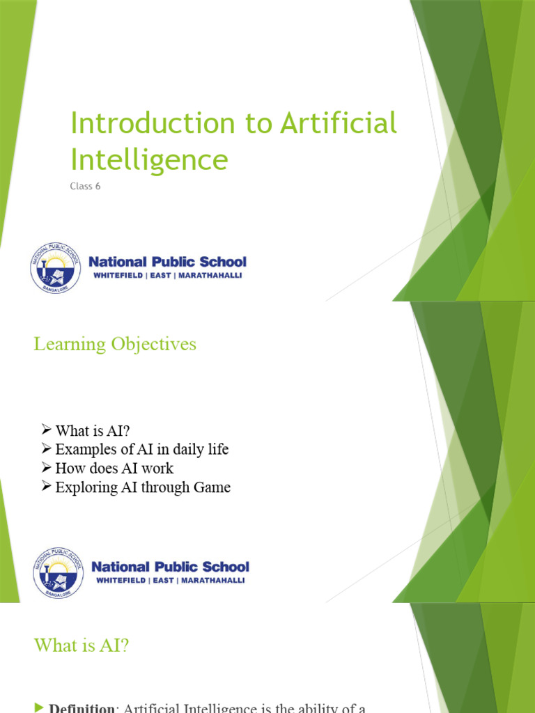 Class 6 AI Excite - Period 1 | PDF | Artificial Intelligence ...