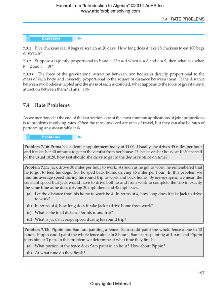 Exc 2 | PDF | Mean | Speed