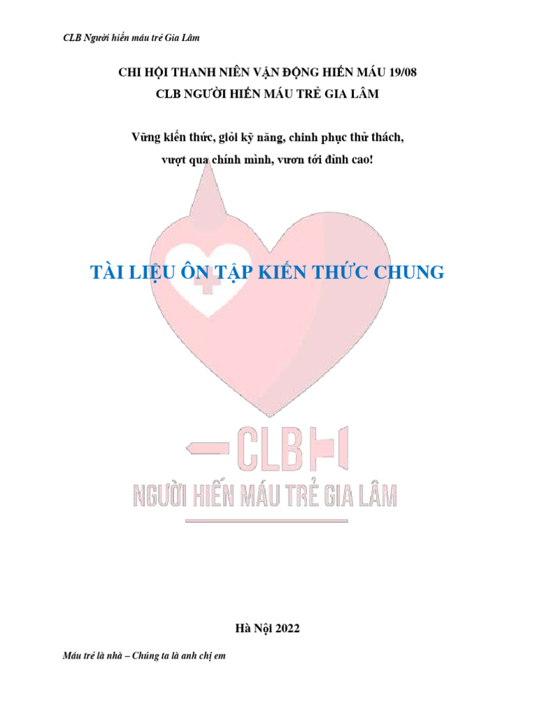 TÀI LIỆU CLB | PDF